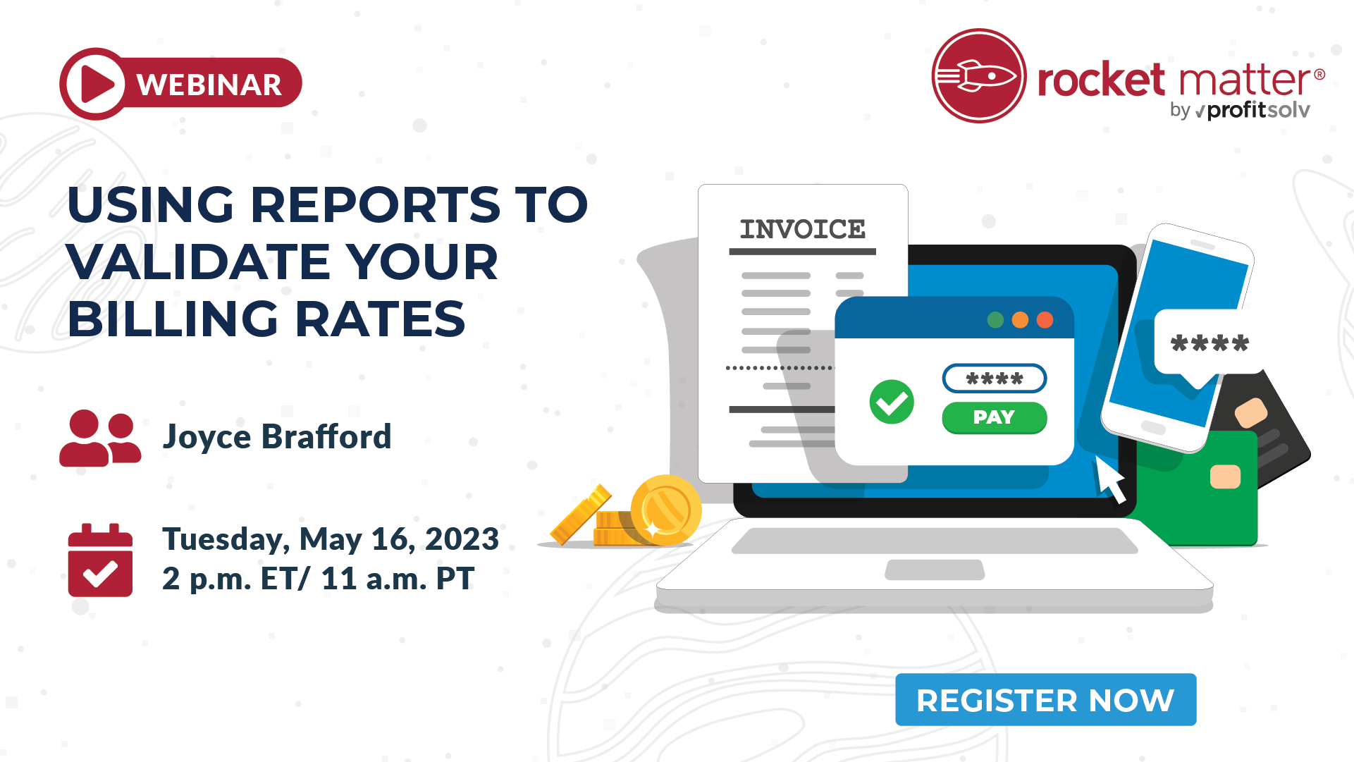 Thank you - Using Reports to Validate Your Billing Rates